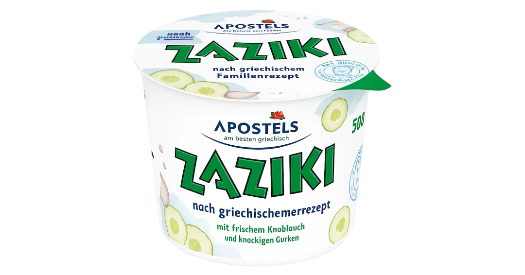 Apostels Zaziki Benz Getränkemarkt Angebote - 500g Becher | Aktionspreis.de