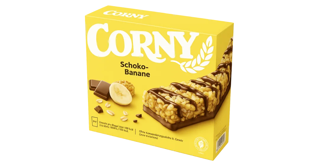 Corny Riegel Markant nah & frisch Angebote - 120 - 150g Packung ...