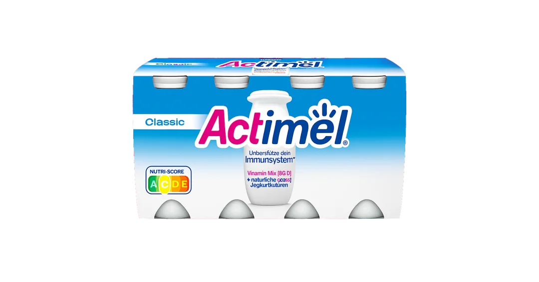Danone Actimel Konsum Angebote - 8 x 100g Packung | Aktionspreis.de