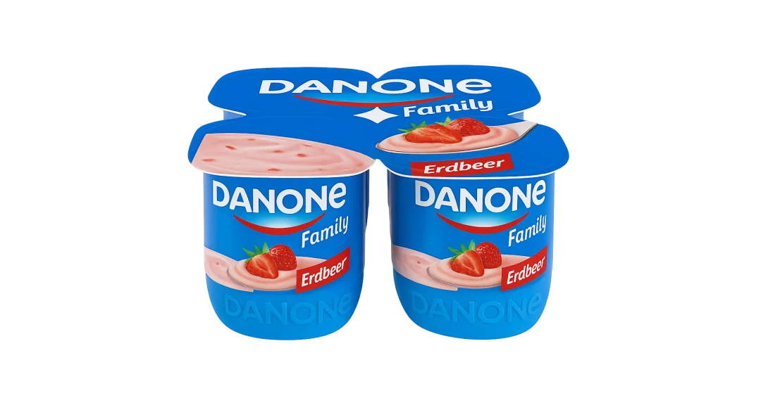 Danone Family Markant nah & frisch Angebote - 4 x 125g Becher ...