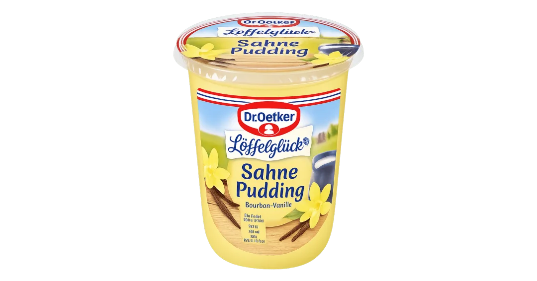 Dr. Oetker Sahne Pudding Konsum Leipzig Angebote - 500g Becher ...