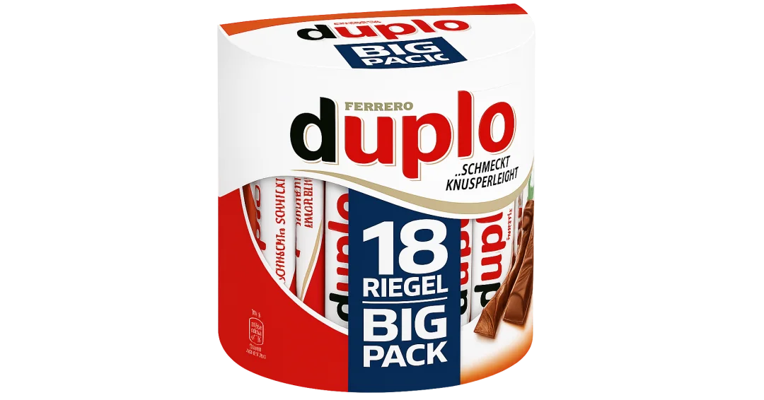 Ferrero Duplo Big Pack Markant Angebote - 324g Packung | Aktionspreis.de