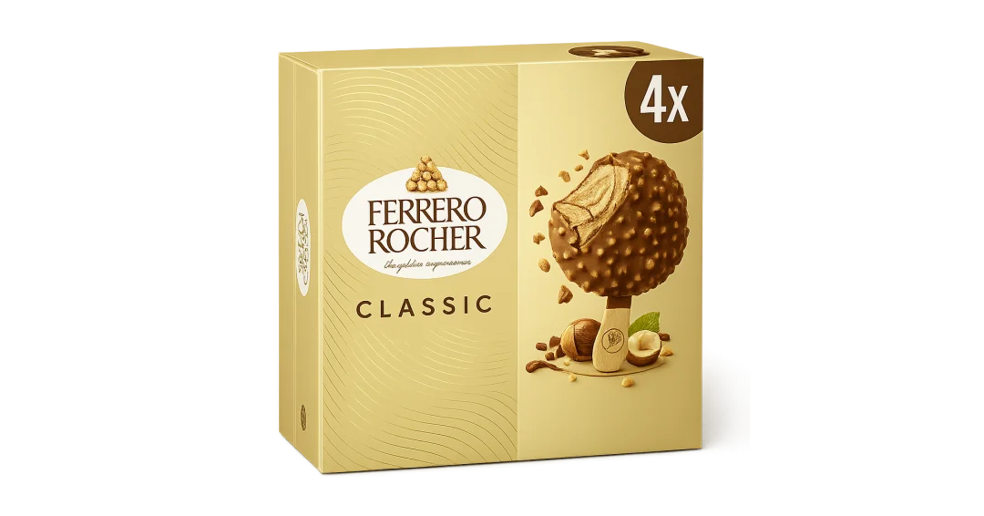 Ferrero Rocher Eis Posten Börse Angebote - 4 Stück Packung ...