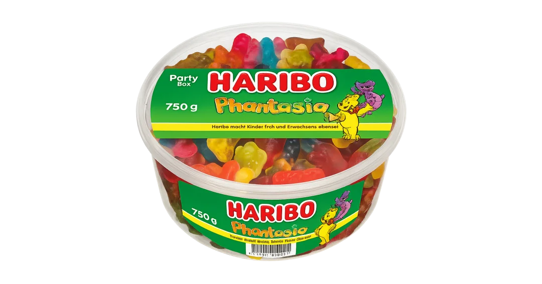 Haribo Snack Box Konsum Leipzig Angebote - 750g Dose | Aktionspreis.de