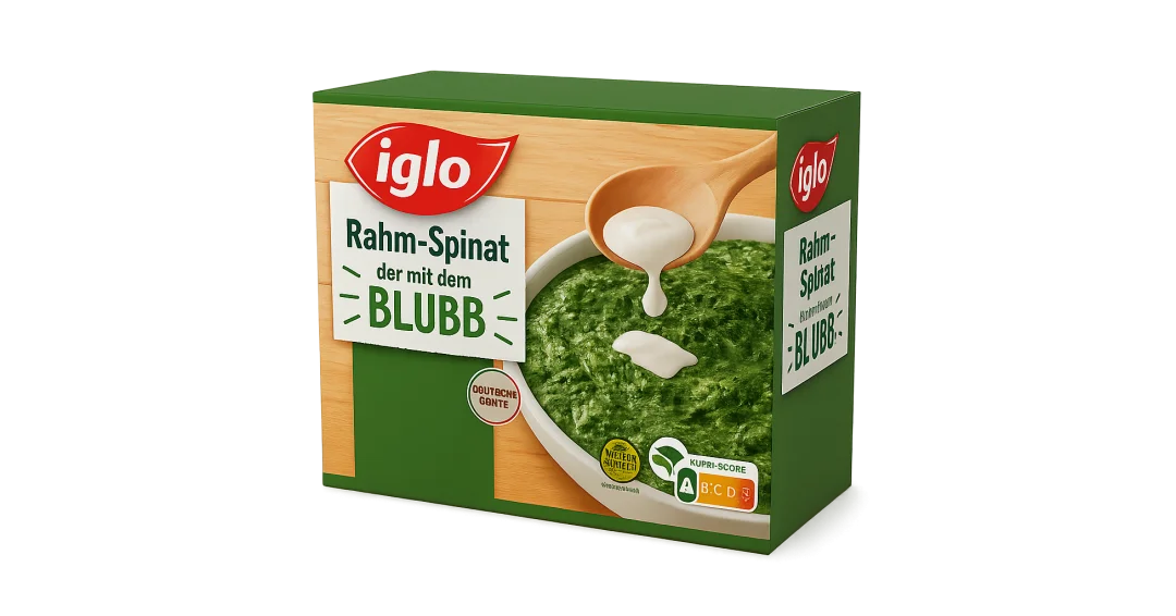 Iglo Rahm-Spinat Lösch Depot Angebote - 700 - 800g Packung ...