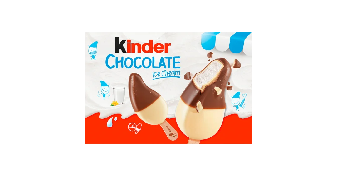 Kinderschokolade Eis Edeka Angebote - 4 Stück Packung | Aktionspreis.de