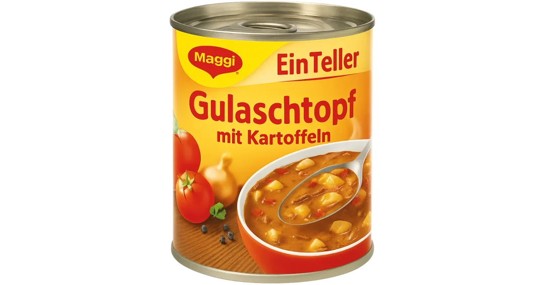 Maggi Ein Teller Konsum Angebote - 310 - 340g Dose | Aktionspreis.de