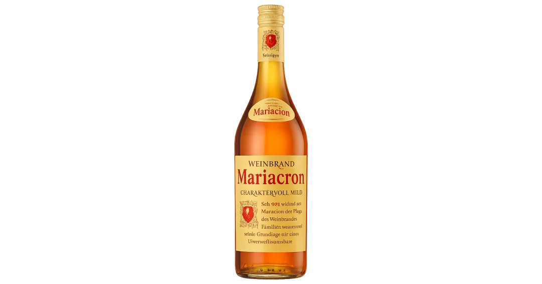 Mariacron Weinbrand Markant nah & frisch Angebote - 0,7l Flasche ...