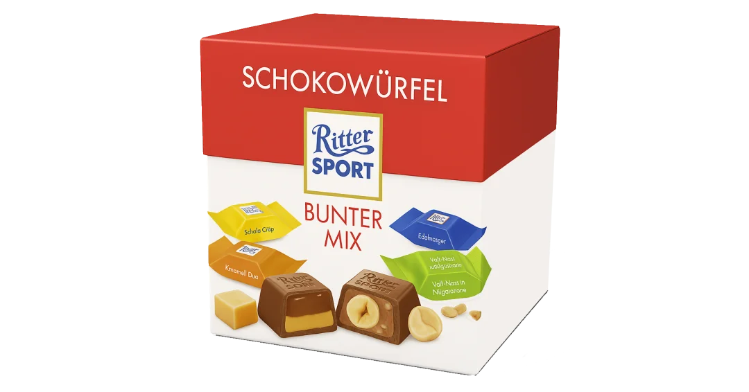 Ritter Sport Schokowürfel Metro Angebote - 176g Packung | Aktionspreis.de