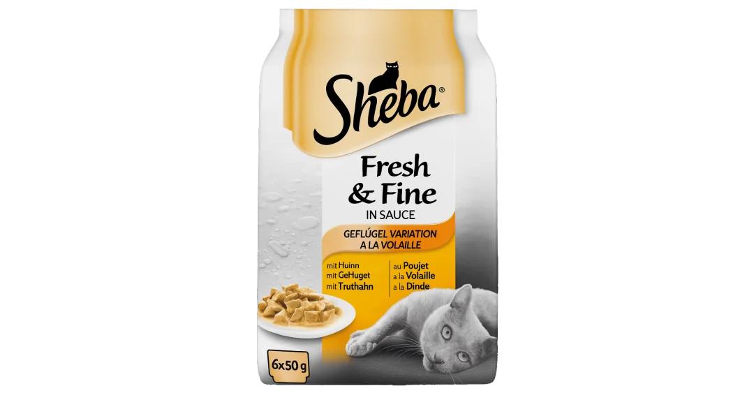 Sheba Fresh and Fine alldrink Angebote - 6 x 50g Beutel | Aktionspreis.de